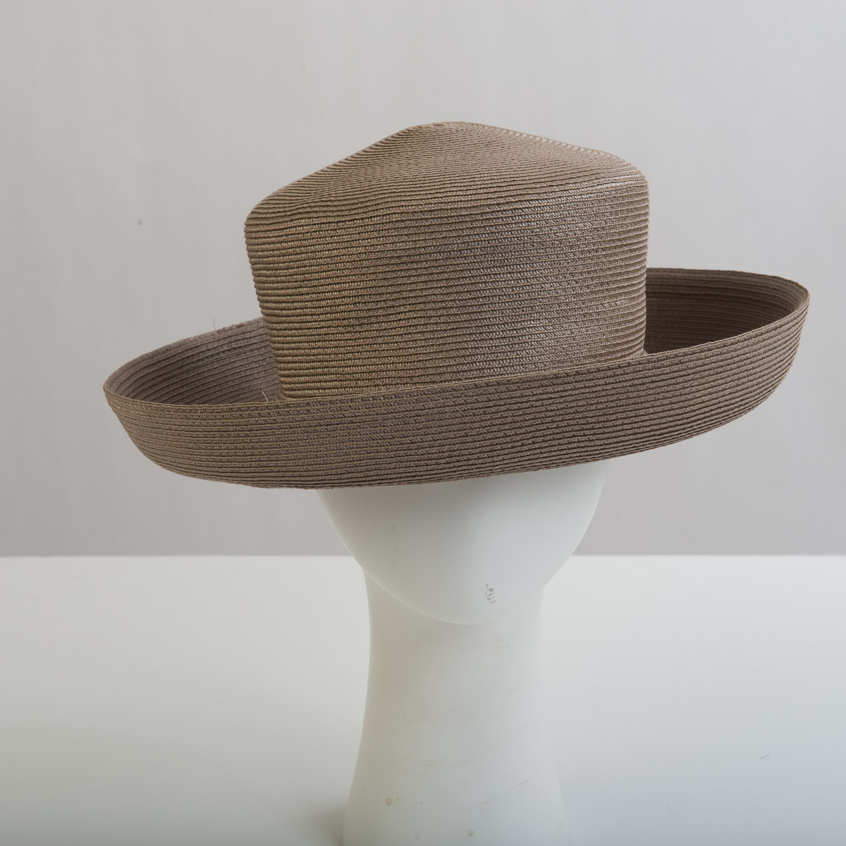 Polypropylene Straw Medium Brim Plain Hats-EQ23R-0-Sun Yorkos | Zoria